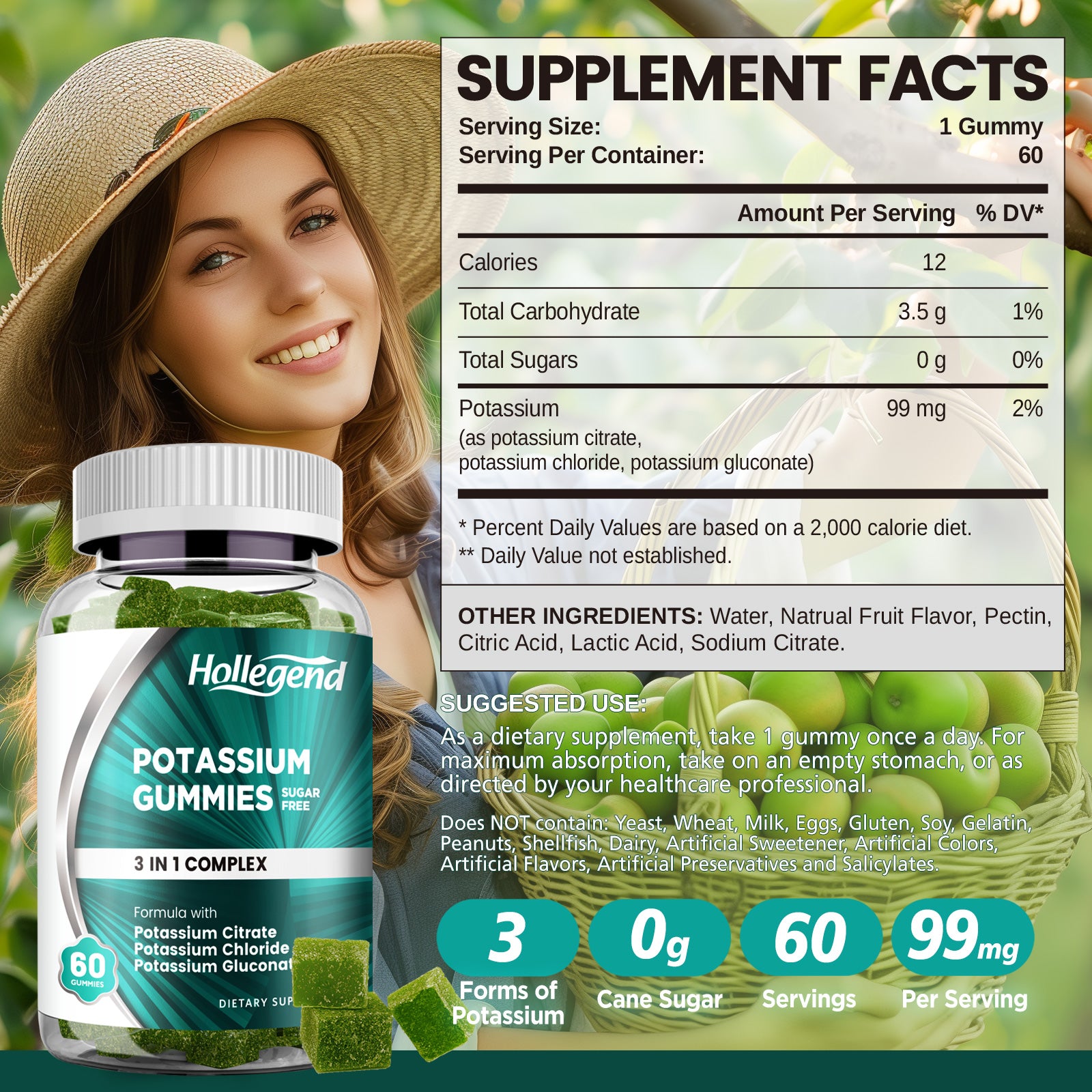 Understanding the Benefits of Potassium Supplements – Hollegend Nutrition