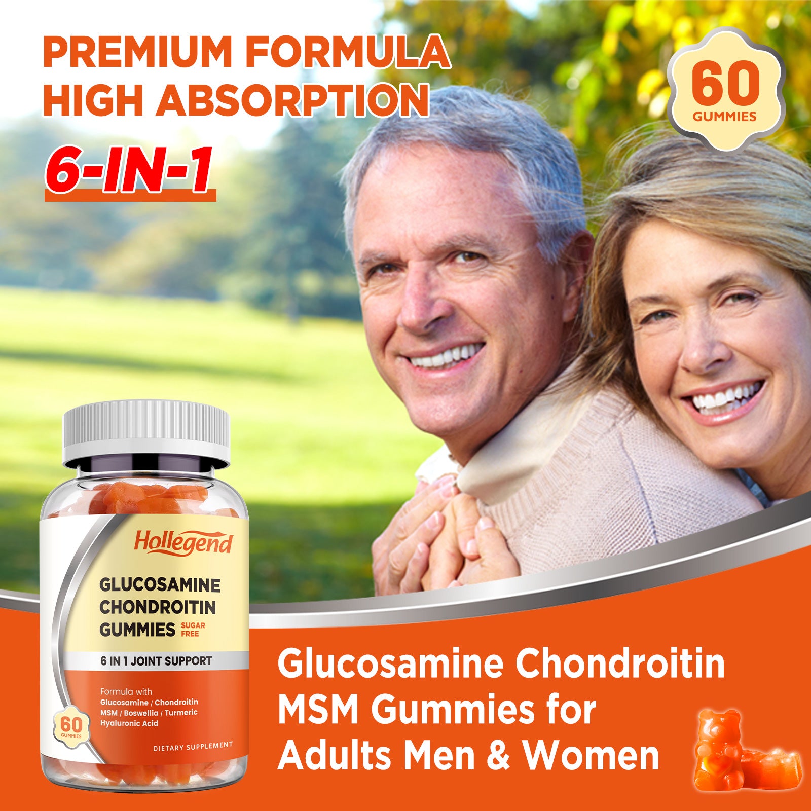 Glucosamine Gummies: The Key to Joint Health – Hollegend Nutrition